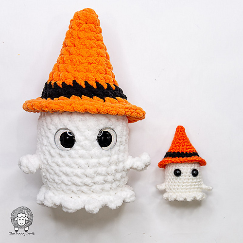Ravelry: Fab-Boo-Lous Ghost pattern by Ashley Parker