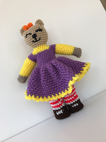 Ravelry: Mother Bear (Seamless Crochet) pattern by Amy Berman