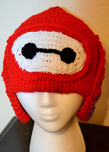 Ravelry: Baymax Inspired Hat pattern by The Shades of Pink