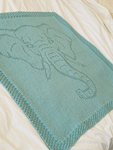 Ravelry: Elephant Spirit Blanket pattern by Knit Sew Make