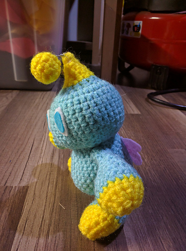 These chao were the first pattern/s I ever wrote. I was feeling ...