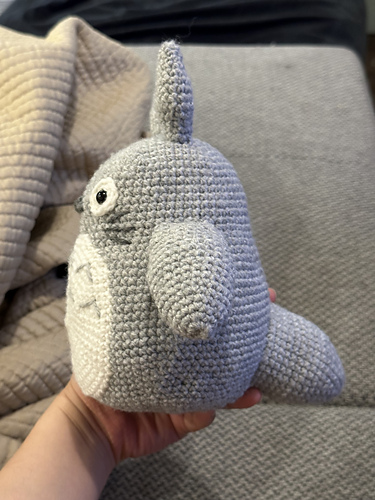 Ravelry: Totoro Plushie with Tail pattern by This Paper Cloud