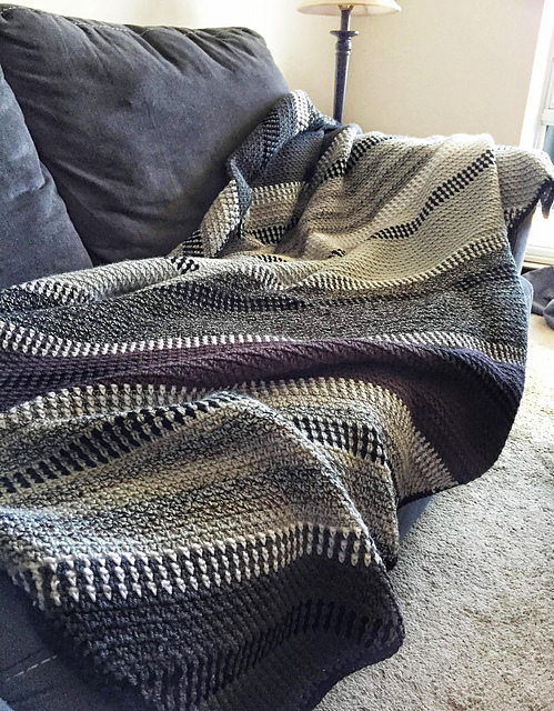 Ravelry: Shadow Path Blanket pattern by Dayna Perry