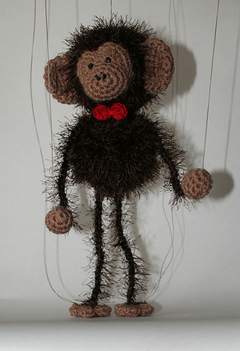 Ravelry: Monkey Puppet Marionette pattern by Thomasina Cummings Designs