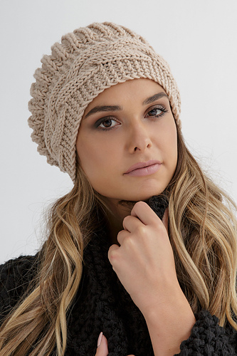 Ravelry: Velvet braid Beanie pattern by Katerina Amprikidou