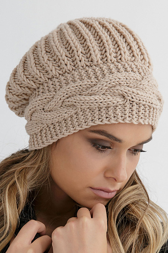 Ravelry: Velvet braid Beanie pattern by Katerina Amprikidou