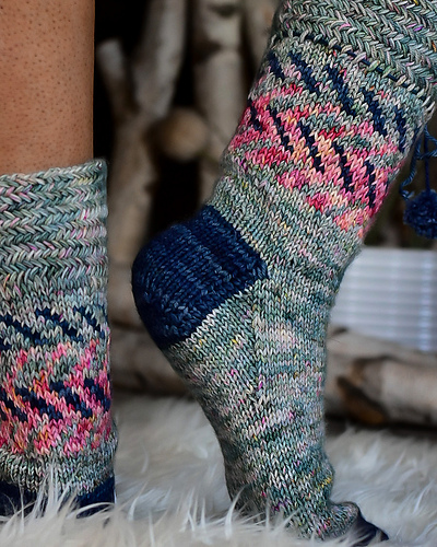 Ravelry: Old Sole House Socks pattern by Tif Neilan