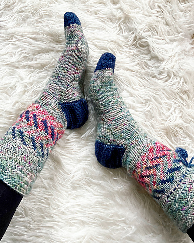 Ravelry: Old Sole House Socks pattern by Tif Neilan