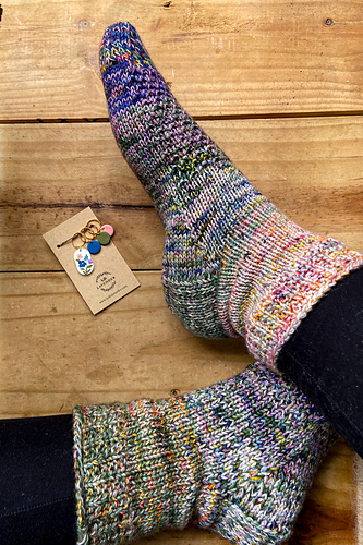 Ravelry: Artists Garden Socks pattern by Tif Neilan