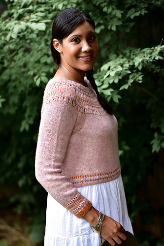 Ravelry: Wild Poppy Pullover pattern by Tif Neilan