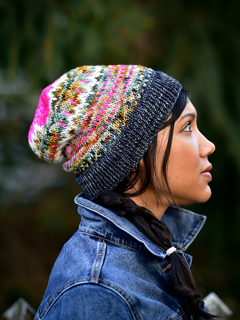Ravelry: Watercolor Winter Toque pattern by Tif Neilan
