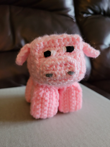 Ravelry: Minecraft Pig pattern by Jess Jones