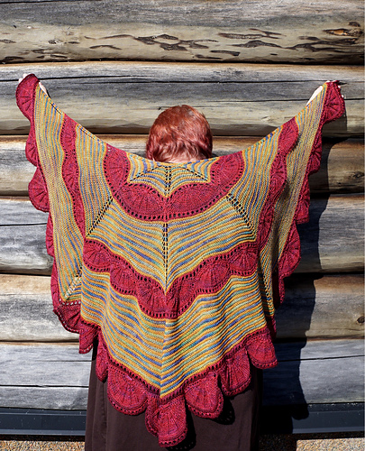 Ravelry: Baobab shawl pattern by Niina Risulainen