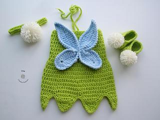 Ravelry: Tinker Bell Outfit pattern by Tina Patt
