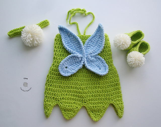 Ravelry: Tinker Bell Outfit pattern by Tina Patt