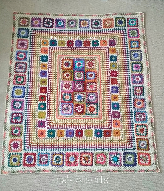 Ravelry: TinasAllsorts' Little Gem Blanket