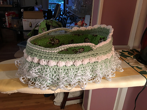 Ravelry: Large Moses Basket pattern by Kris Moore