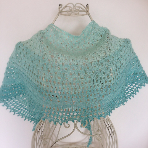 Ravelry: Pebble Beach Shawl pattern by Helen Stewart