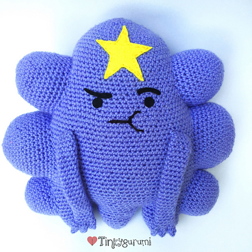 Ravelry: Adventure Time: Lumpy Space Princess Pillow pattern by Tinkygurumi