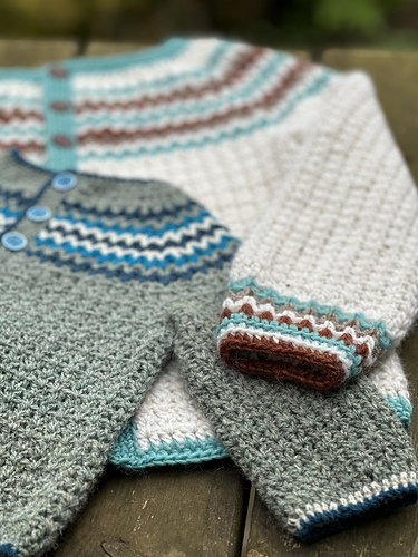 Ravelry: Icelandic Crochet Cardigan pattern by Tinna Thórudóttir