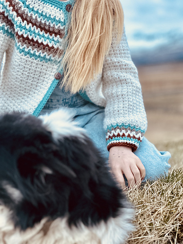 Ravelry: Icelandic Crochet Cardigan pattern by Tinna Thórudóttir