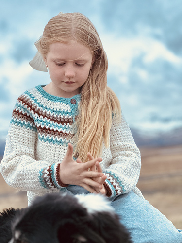 Ravelry: Icelandic Crochet Cardigan pattern by Tinna Thórudóttir