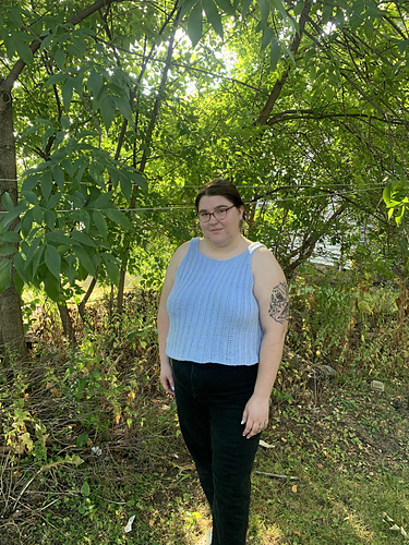 Ravelry: August Tunisian Tank pattern by Ashley Rivas