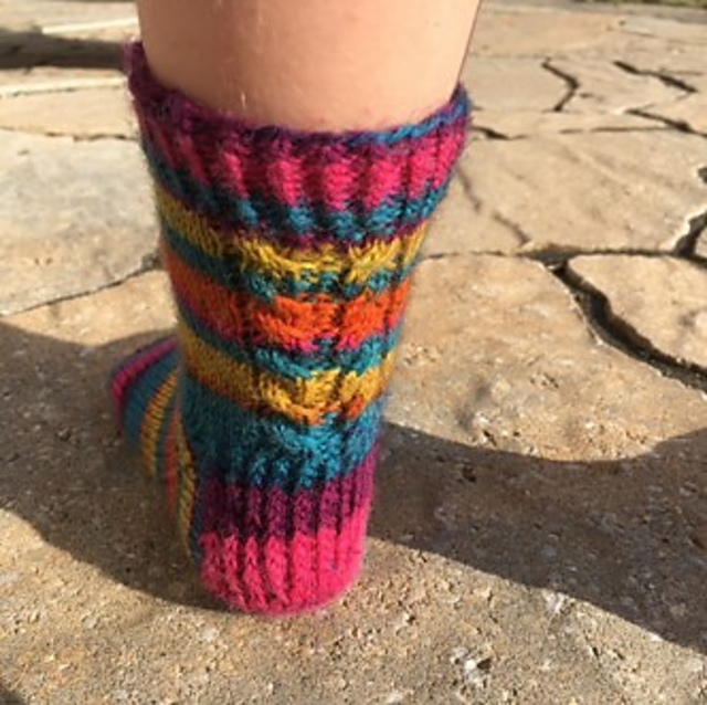 Ravelry: Double Helix Socks pattern by Audrey Lavoie