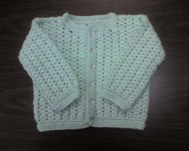 Ravelry: Shell Stitch Crocheted Cardigan pattern by American School of ...