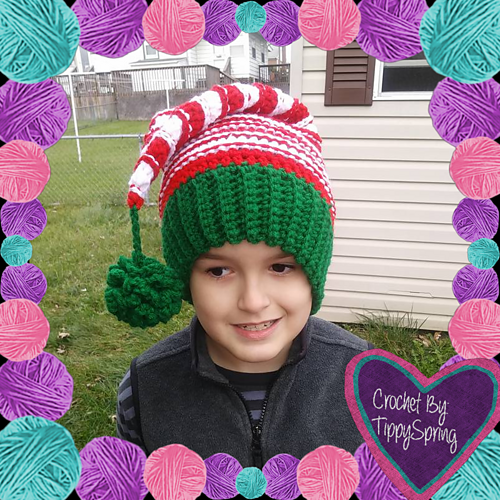 Ravelry: Elf Stocking Hat pattern by Tippy Spring