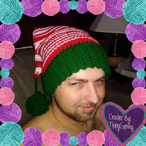 Ravelry: Elf Stocking Hat pattern by Tippy Spring