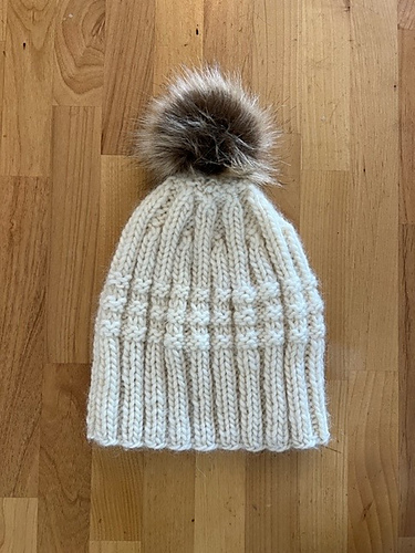 Ravelry: Rib and Ridge Hat pattern by Mindy Cohen