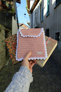 Ravelry: kindle or book cover pattern by Tobbys Handcraft