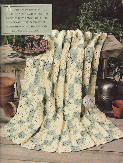 Ravelry: Country Checks pattern by Judy Bolin