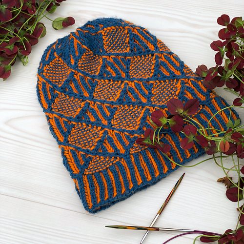 Ravelry: Brioche Chess Hat pattern by Jonatan Tollow