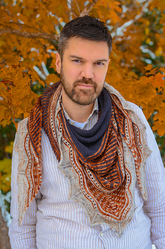Ravelry: Nordic November Shawl pattern by Jonatan Tollow