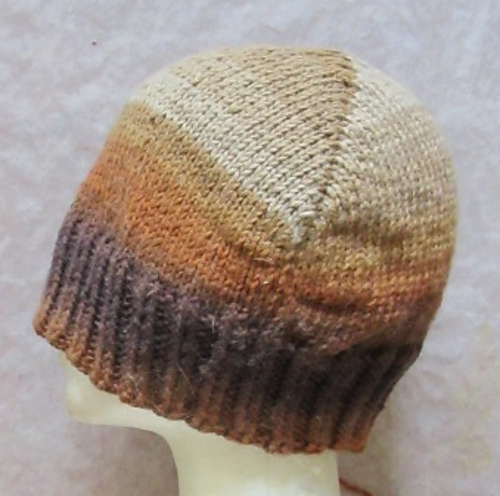 Ravelry: Basic Two End Short Row Hat 2 pattern by Tomato 68