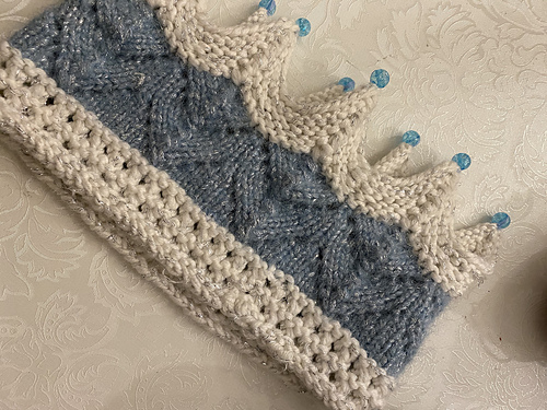 Ravelry: Crown, 4 Seasons, Winter Princess Crown pattern by Tonje Dahlgren