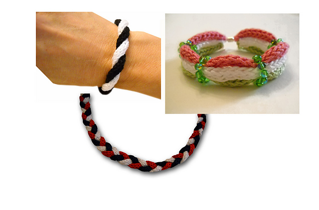 Ravelry: I-cord Jewelry Ideas pattern by Sherrie Kibler