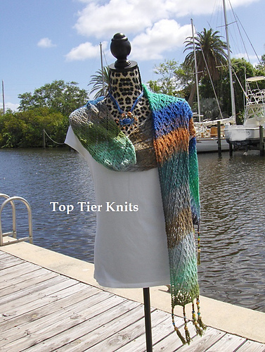 Ravelry: The Narrow Path Scarf pattern by Top Tier Knits