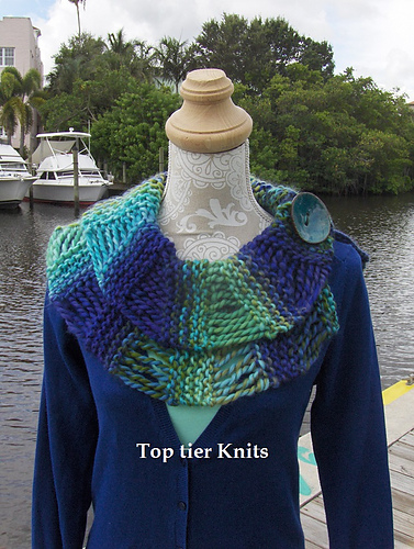 Ravelry: ZigKnit Neck Warmer pattern by Top Tier Knits
