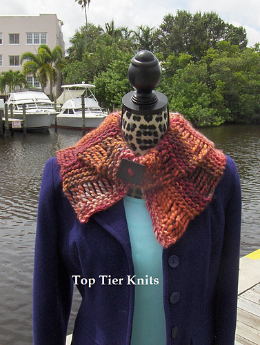 Ravelry: ZigKnit Neck Warmer pattern by Top Tier Knits