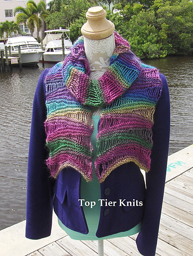 Ravelry: ZigKnit Scarf pattern by Top Tier Knits