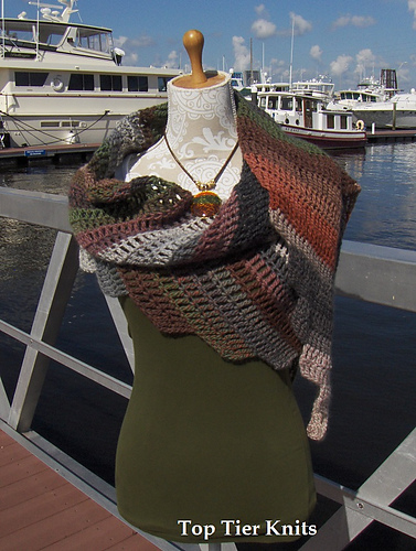 Ravelry: Whirlwind Shawl pattern by Top Tier Knits