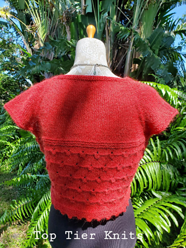 Ravelry: Garland Shrug pattern by Top Tier Knits