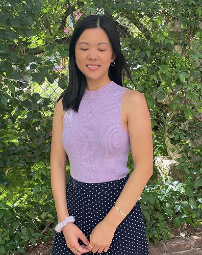 Ravelry: Mini Mock Neck Tank pattern by Jessie Maed Designs