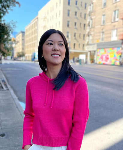 Ravelry: Downtown Hoodie pattern by Tori Yu