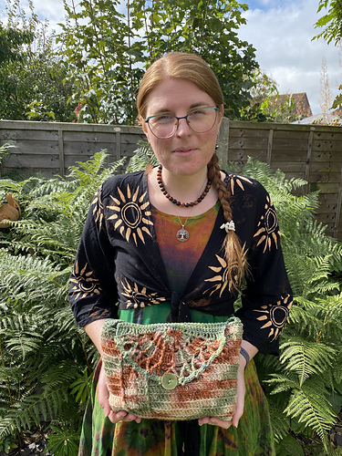 Ravelry: Celtic Sun Bag pattern by Emma L. Kerridge-Conium