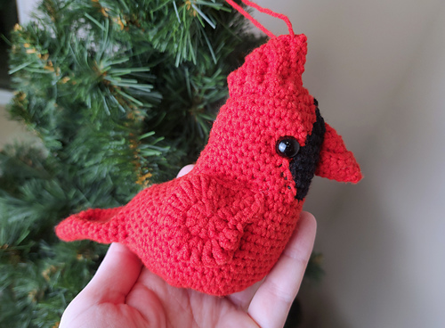 Ravelry: Red Cardinal bird pattern by Tory Pace