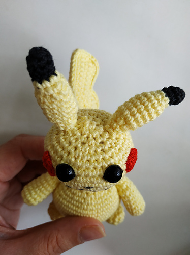 Ravelry: Pokemon plush pikachu pattern by Morozova Elena